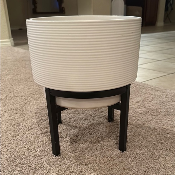 Project 62 | Accents | Project 62 White Planter With Black Stand | Poshmark